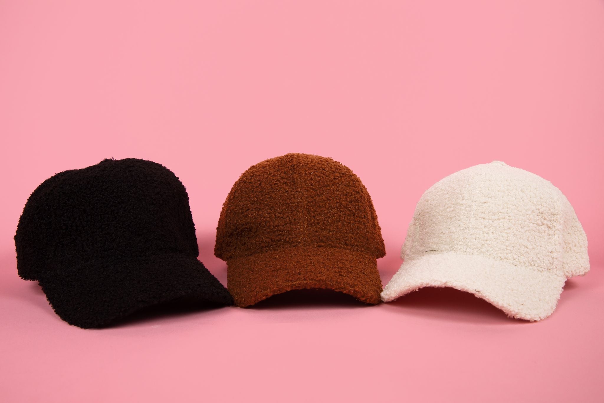 Warm Winter Caps Teddy Fleece Faux Lamb Wool – Ingrid Wittmann
